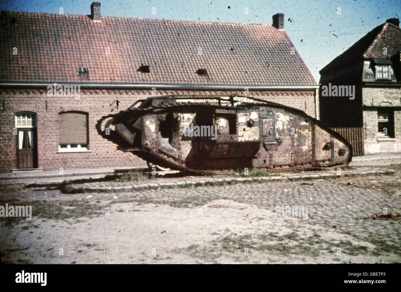 Char britannique mark iv Banque de photographies et d’images à haute ...