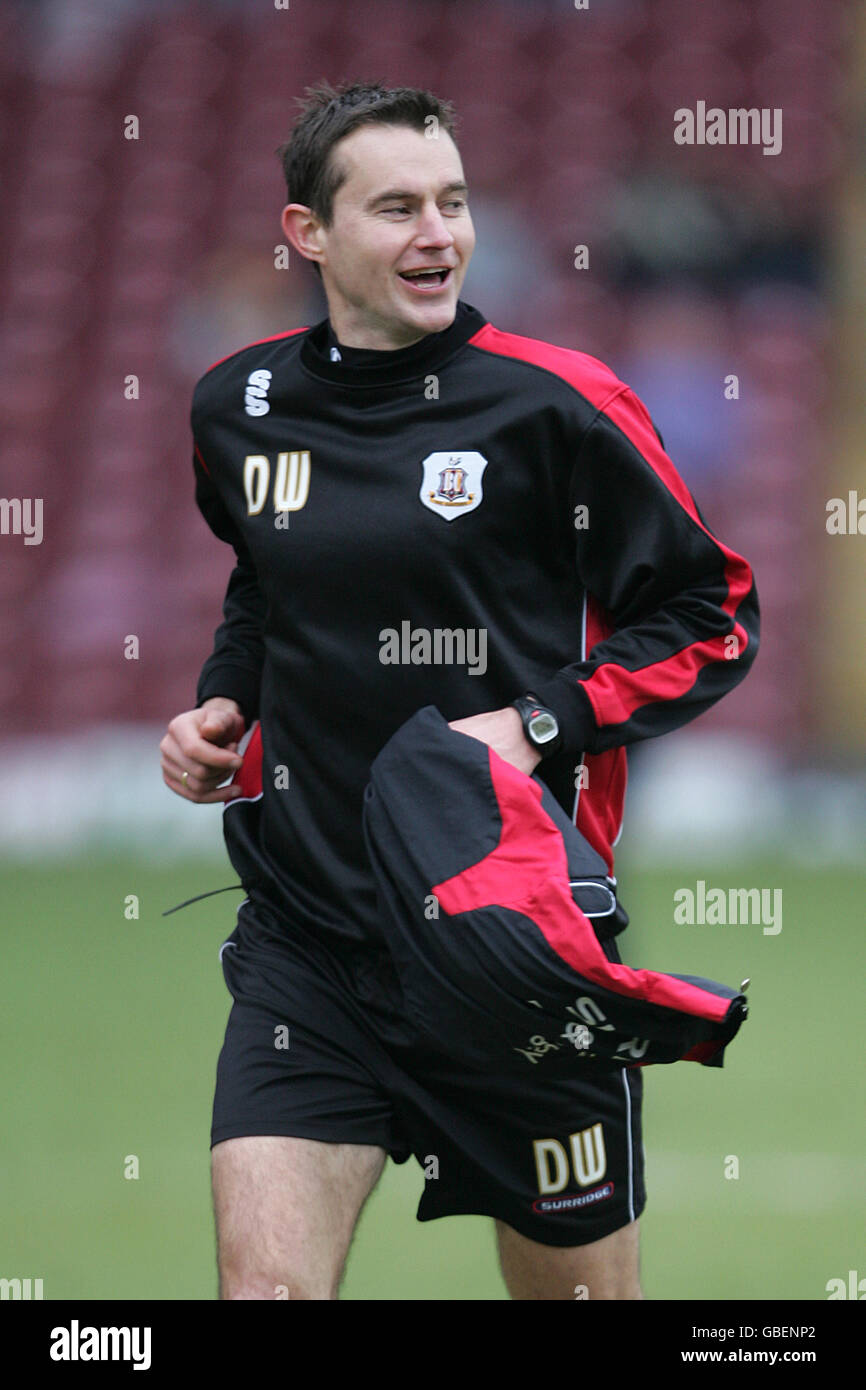 Bradford citys david wetherall Banque de photographies et d’images à ...