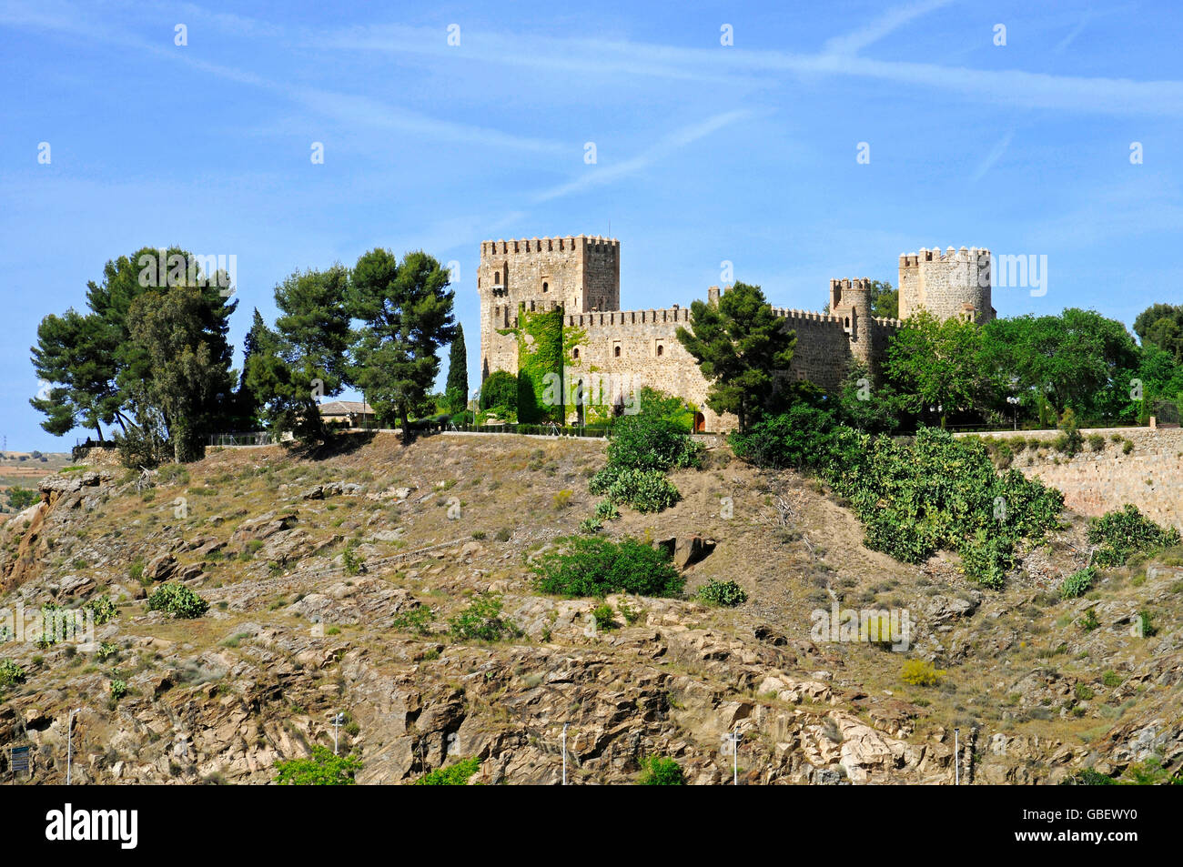 Château de San Servando, Toledo, Castille-La Manche, Espagne / Castille ...