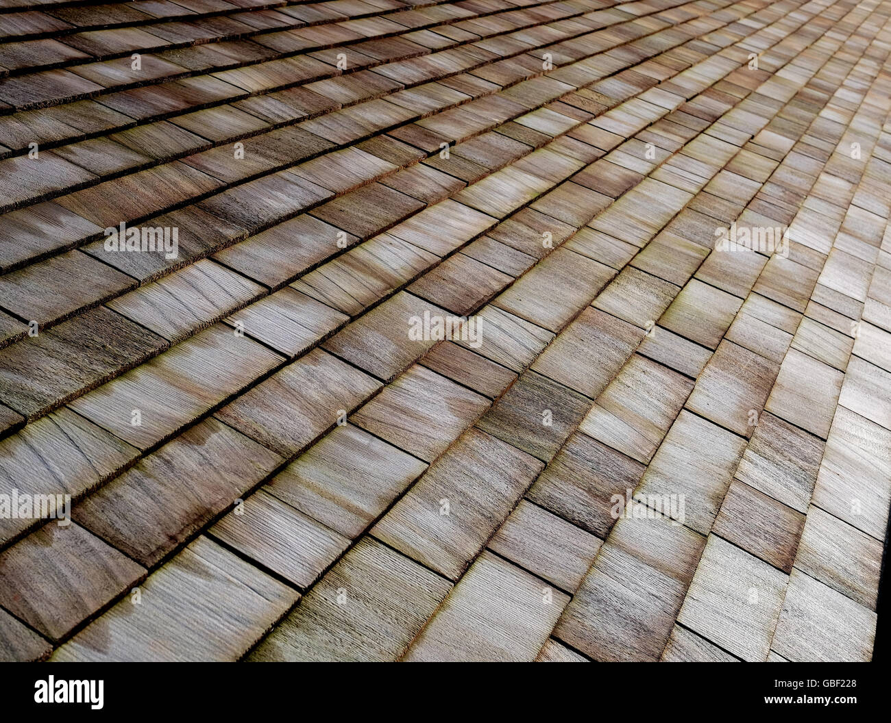 Maison en bardeaux de bois Banque de photographies et d’images à haute ...