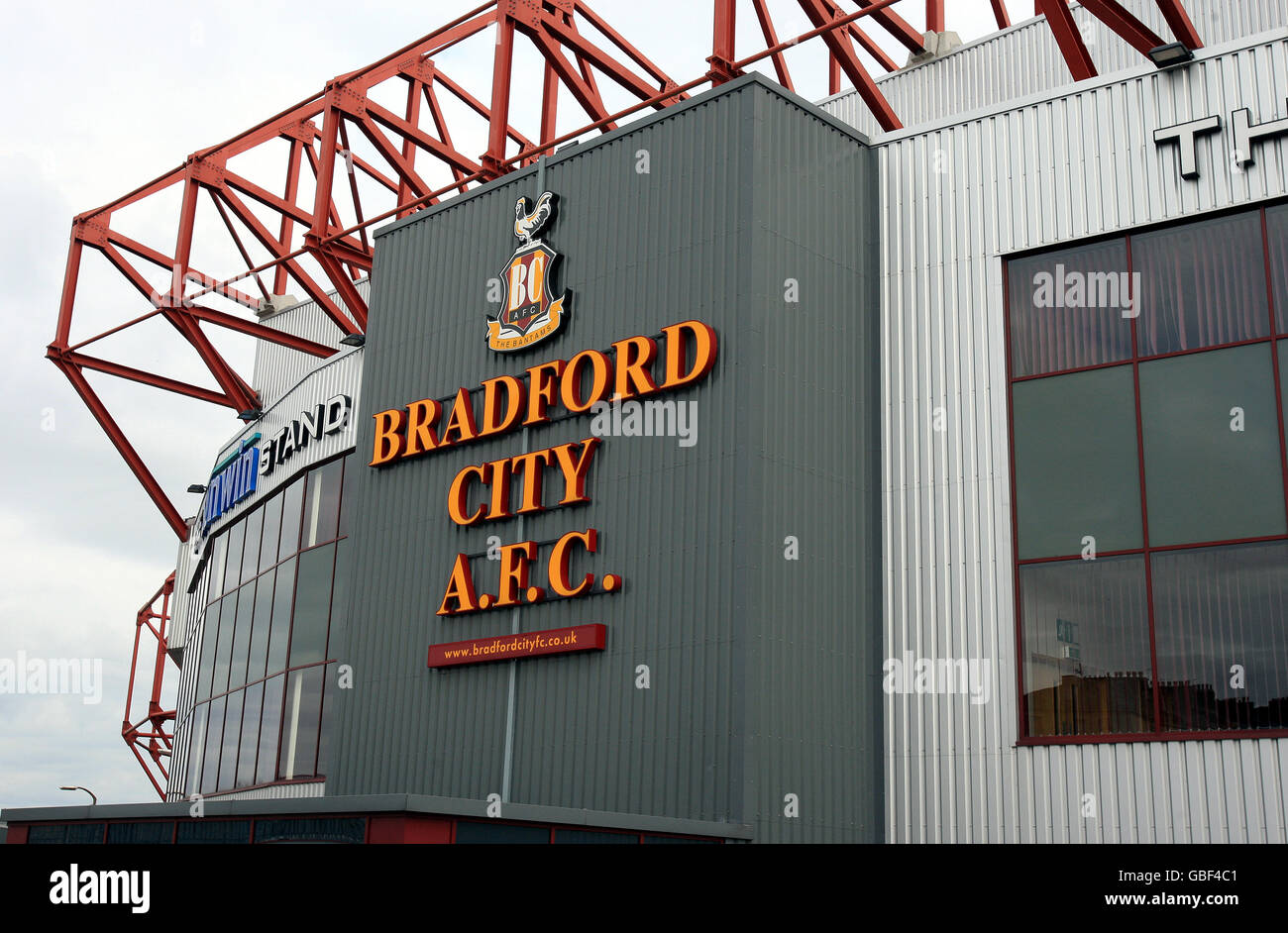 Bradford city football club stadium Banque de photographies et d’images ...