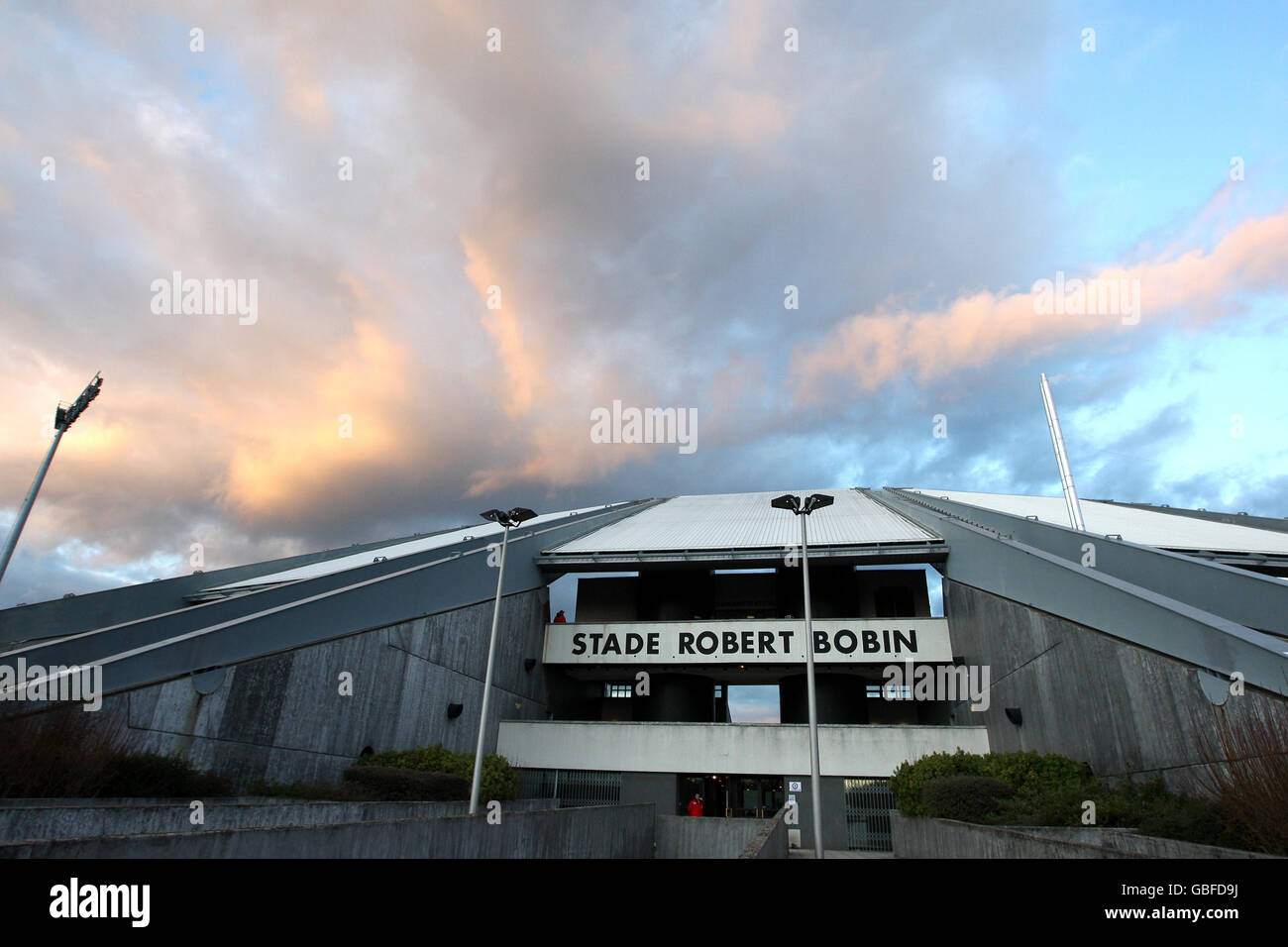Football - International friendly - Cameroun / Guinée - Stade Robert Bobin. Vue générale du ...