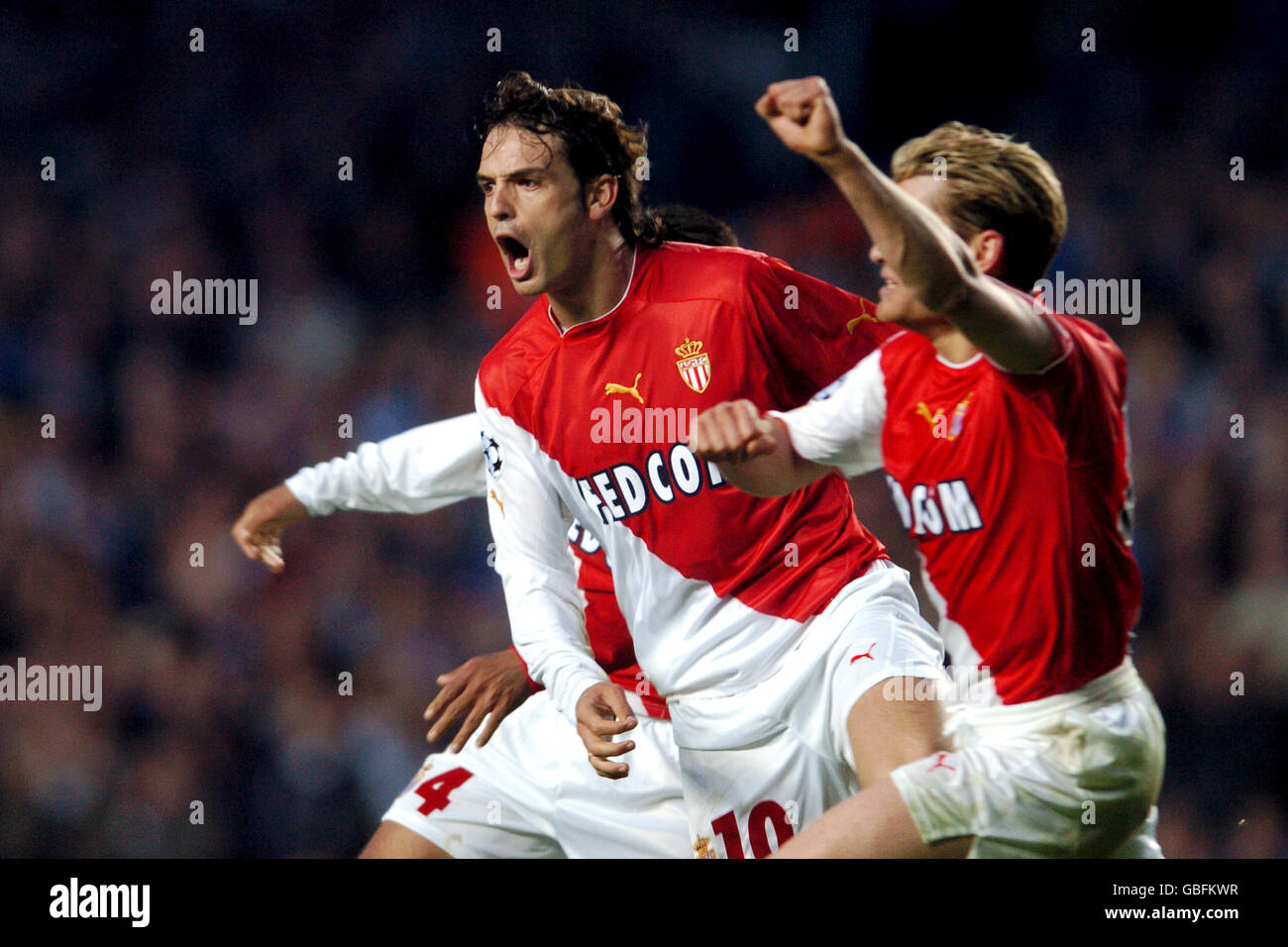 Football uefa champions league demi finale jambe chelsea monaco Banque ...
