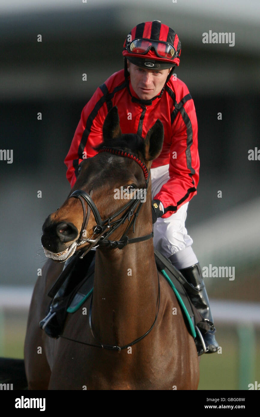 Jockey joe fanning hippodrome de southwell Banque de photographies et d ...