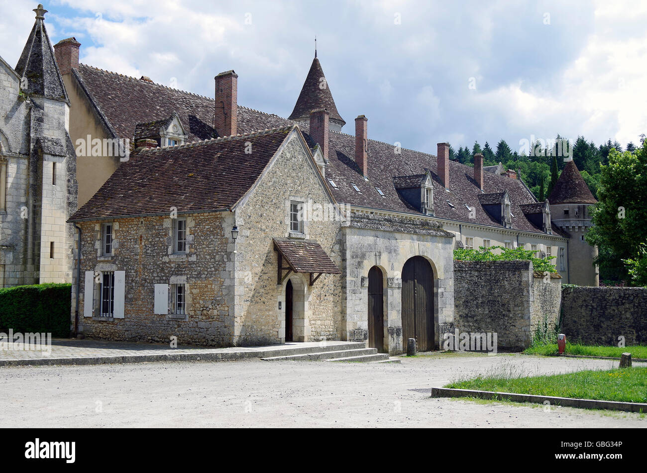 Abbaye de fontgombault Banque de photographies et d’images à haute ...