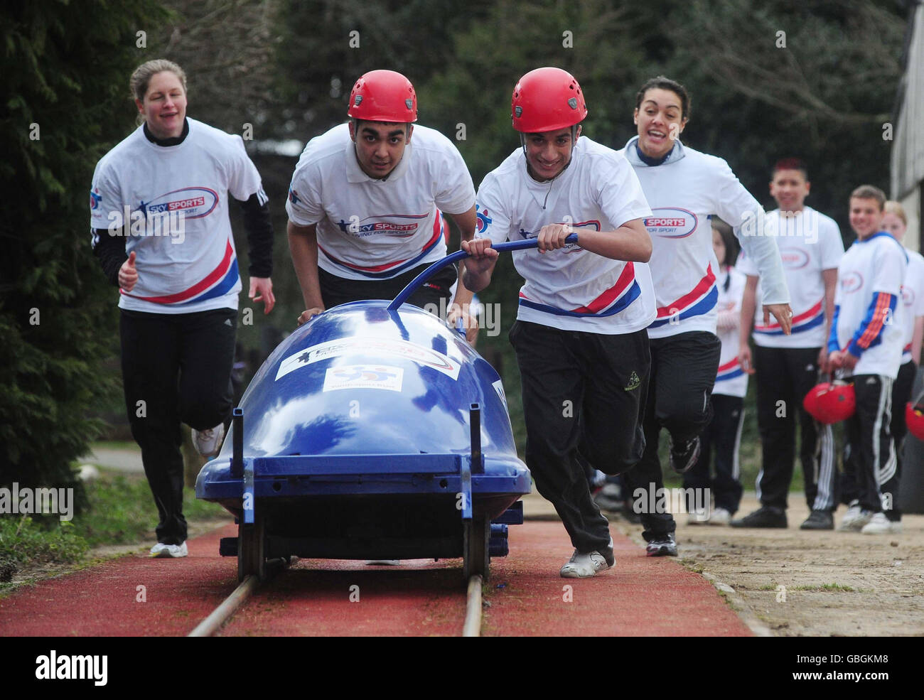 Installation de bobsleigh camp hill Banque de photographies et d’images ...