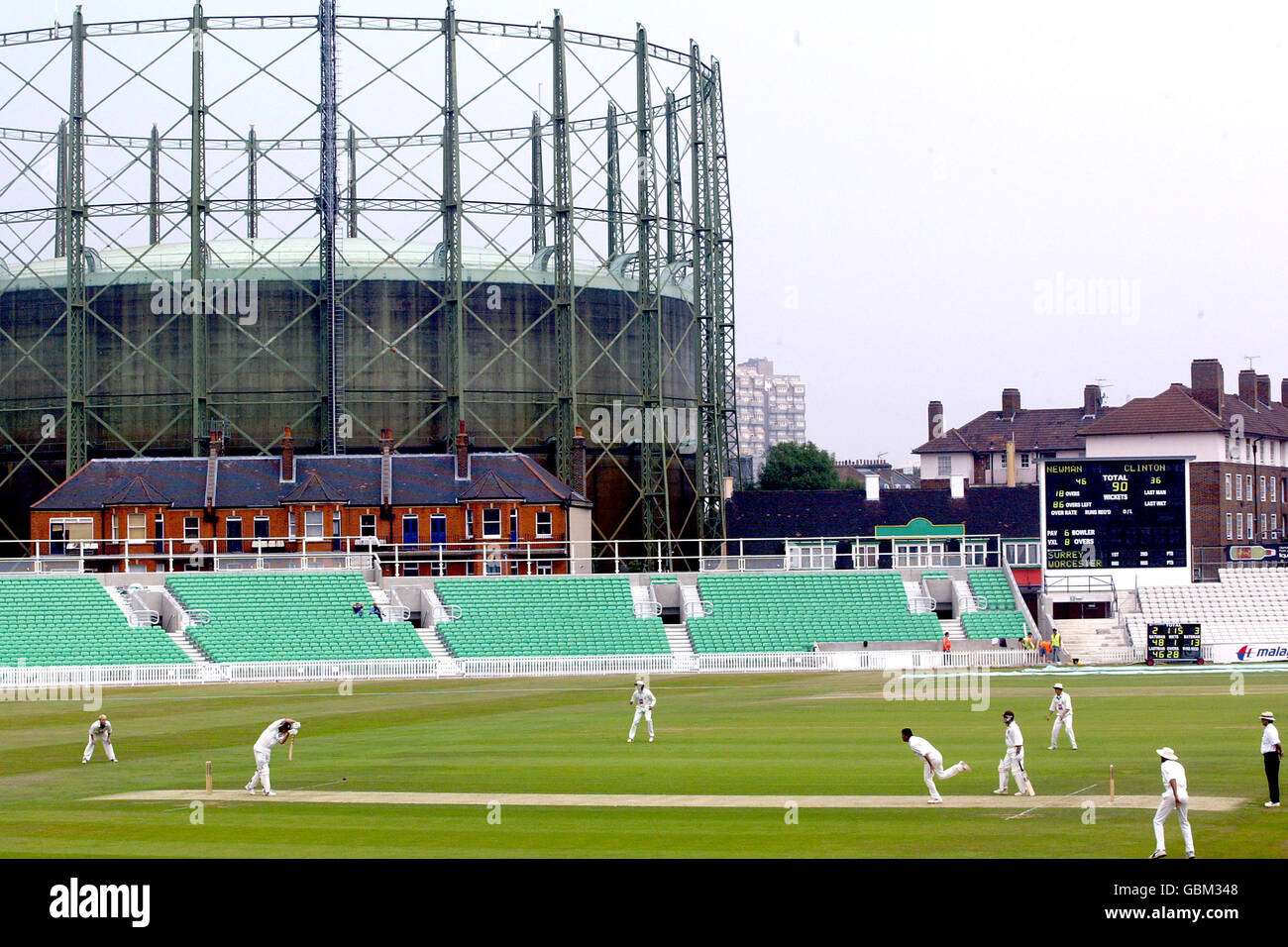 Le nouveau tableau de bord au brit oval Banque de photographies et d ...