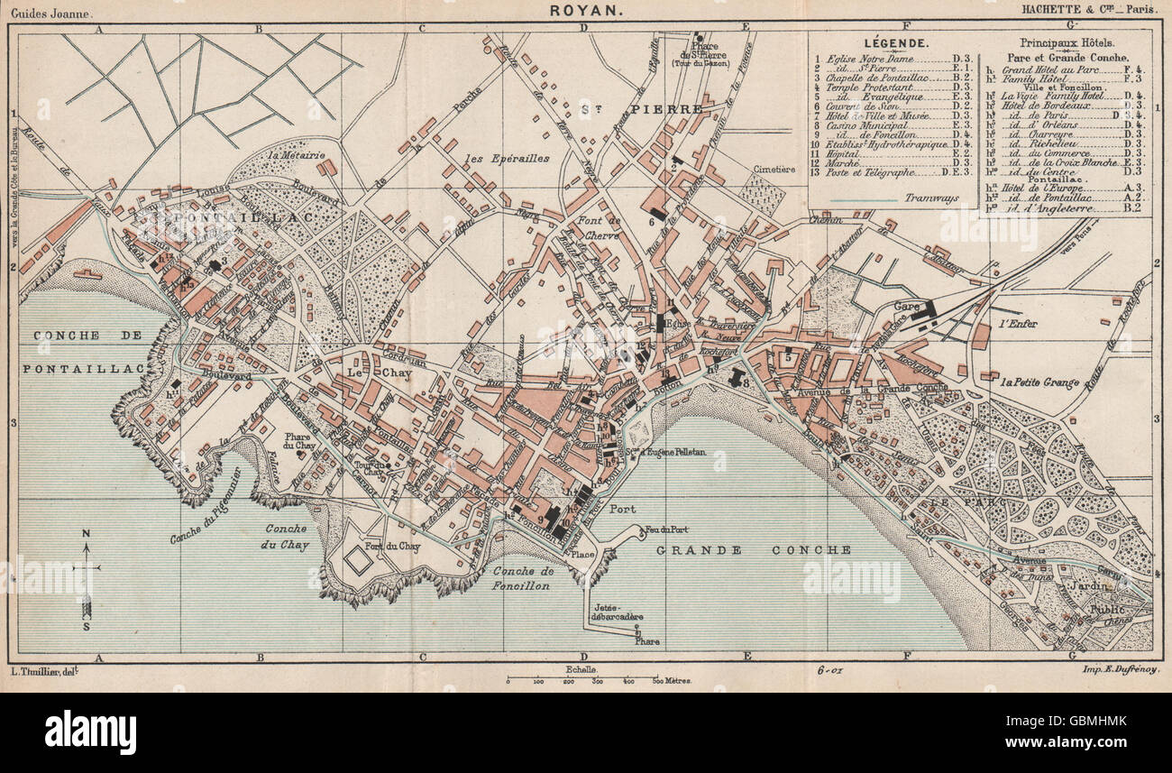 Plan Quartiers Royan – Carte Des Quartiers De Royan – OYOU