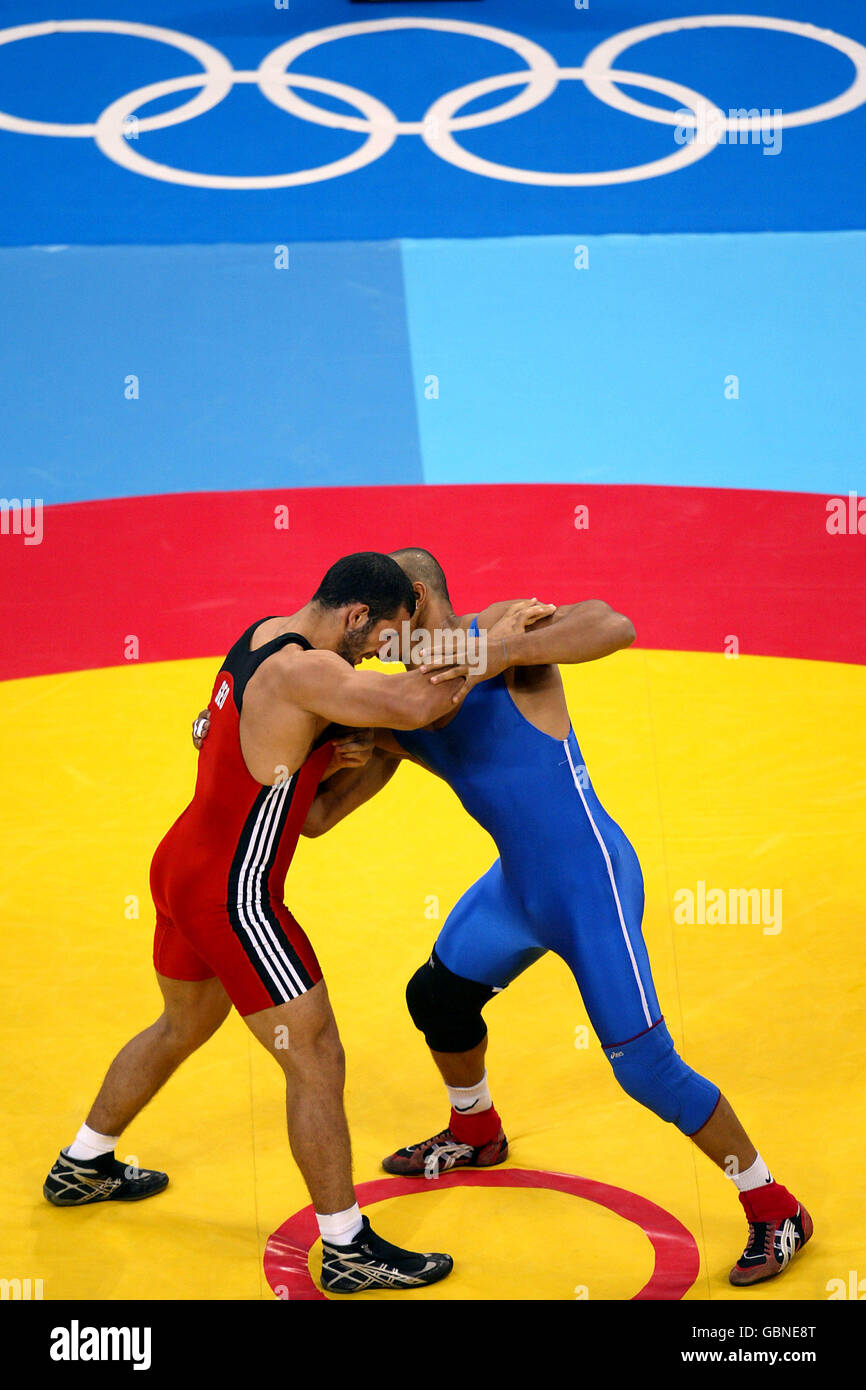 Wrestling - Jeux Olympiques d'Athènes 2004 - 96kg Lutte gréco-romaine ...