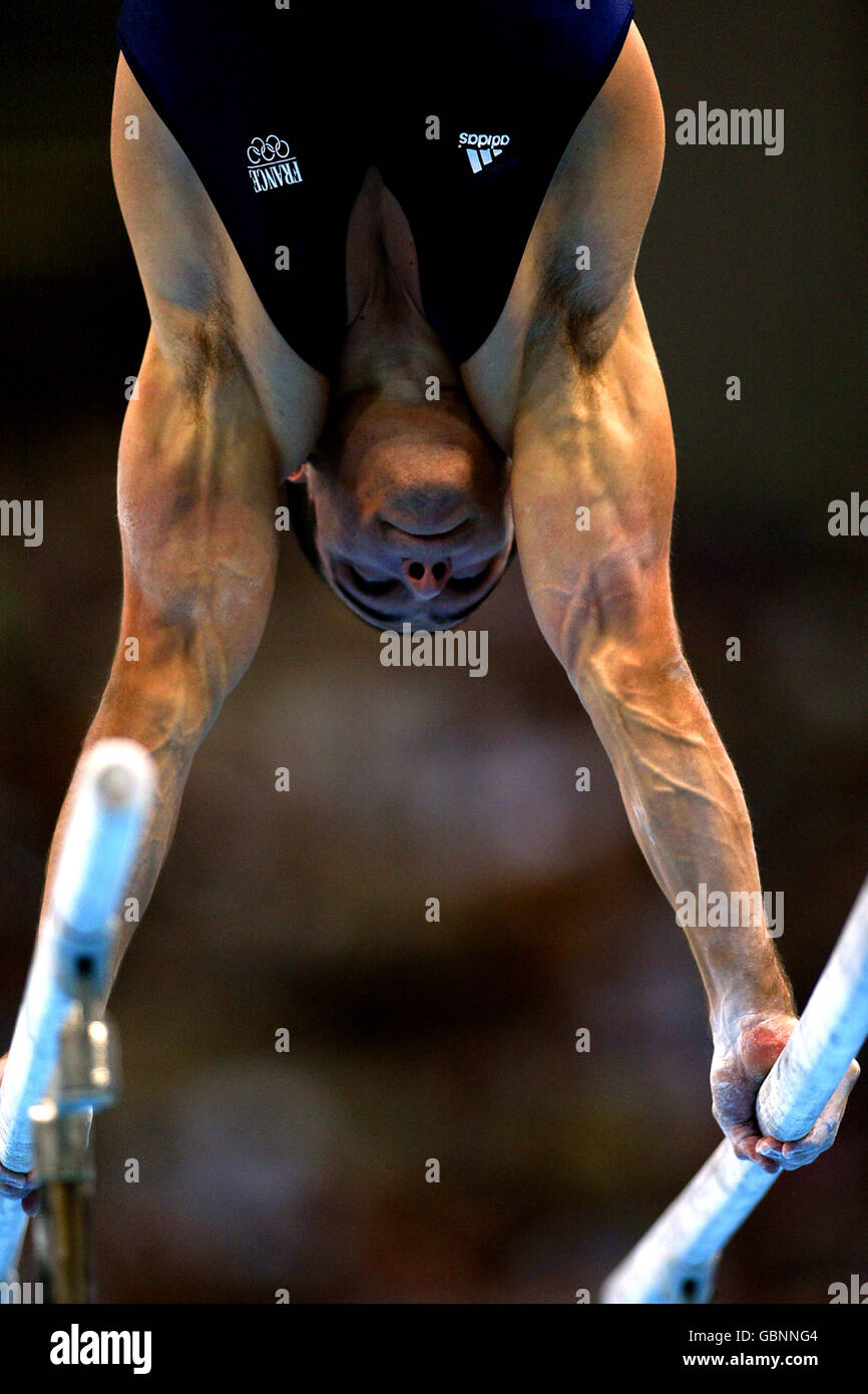 Barres De Gymnastique Olympiques Banque De Photographies Et Dimages à