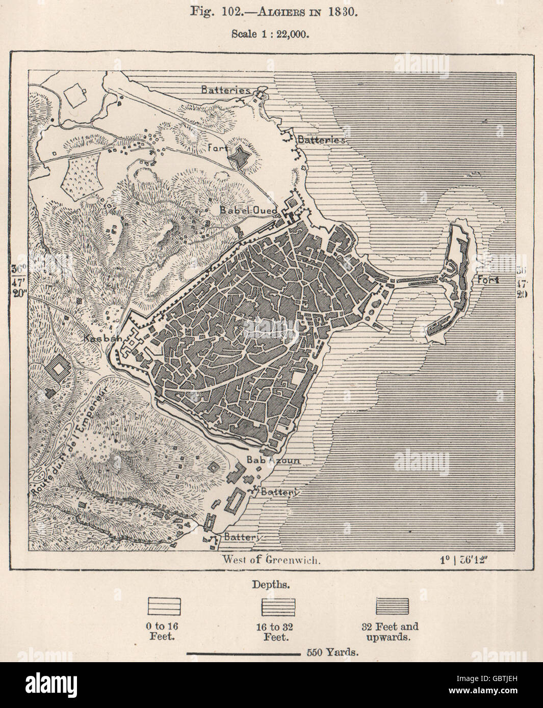 Plan D'alger Banque d'image et photos - Alamy