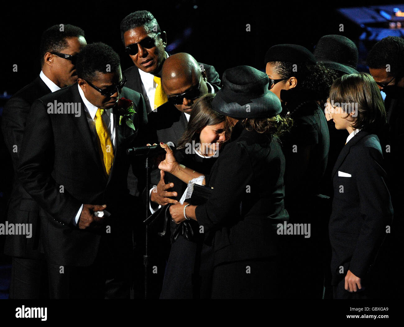 The jackson family randy jackson Banque de photographies et d’images à ...