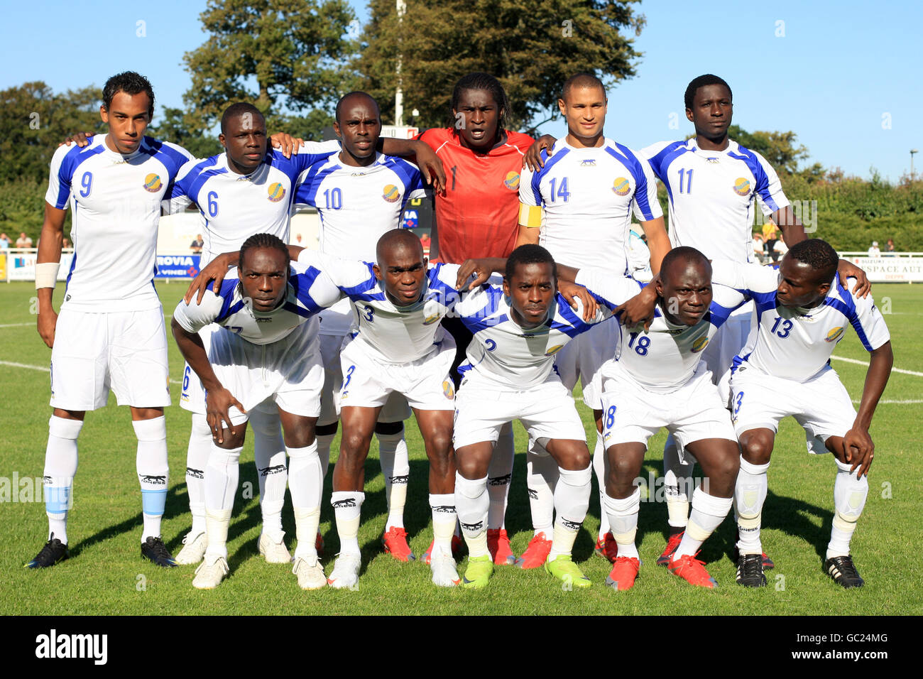 Football - International friendly - Bénin / Gabon - Stade des vertus ...