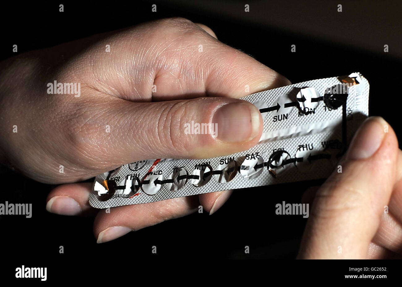 Une pilule contraceptive Banque de photographies et d’images à haute ...