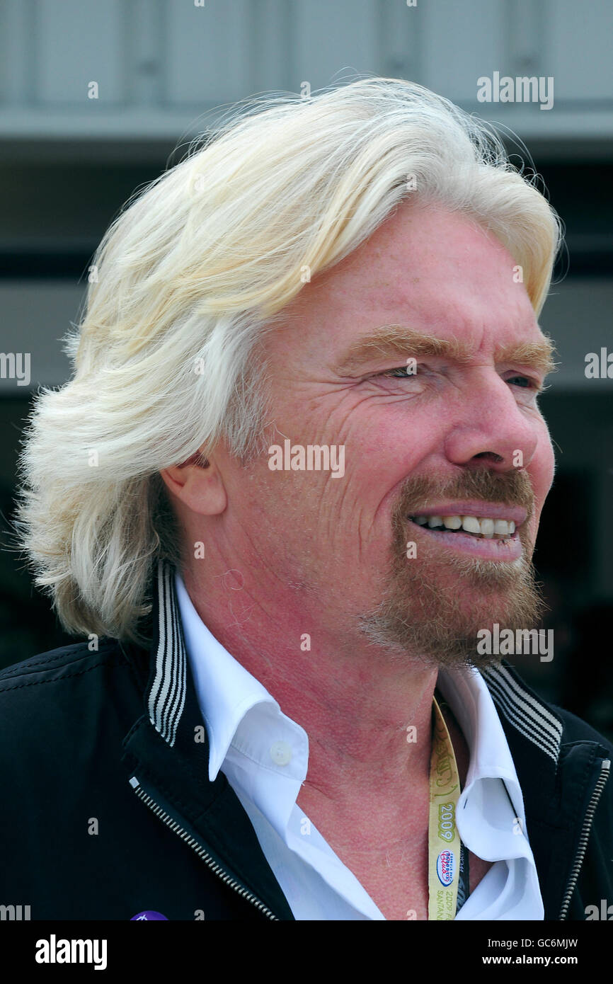 Formule 1 de course 1 f1 santander headshot portrait portrait Banque de ...