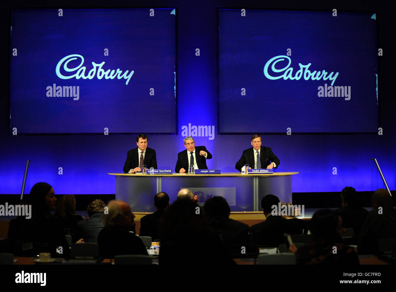 Cadbury chef des finances andrew bonfield Banque de photographies et d ...
