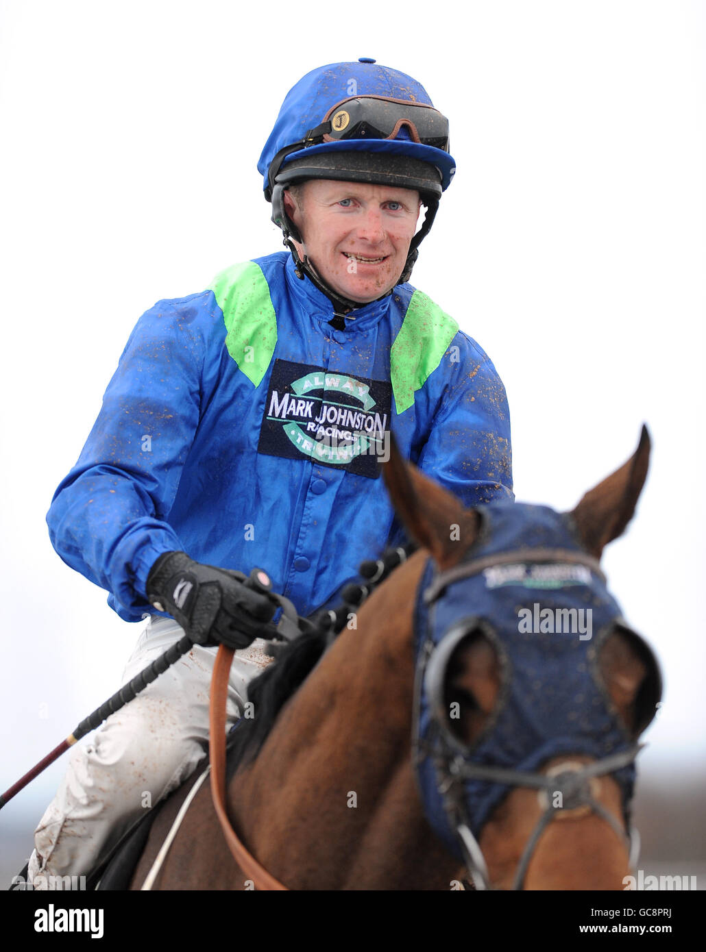 Jockey joe fanning hippodrome de southwell Banque de photographies et d ...