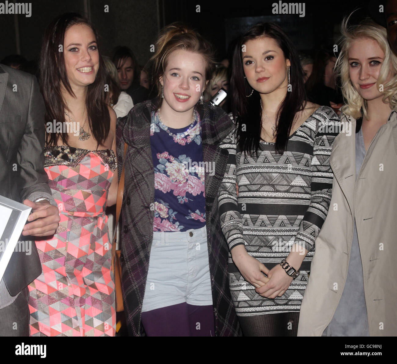 The cast of the tv series skins Banque de photographies et d’images à ...