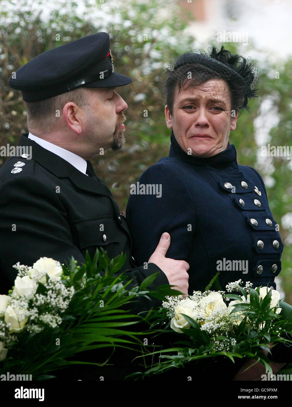 Andrew et Caroline Aldridge, parents du Rifleman Peter Aldridge, 19 ans ...
