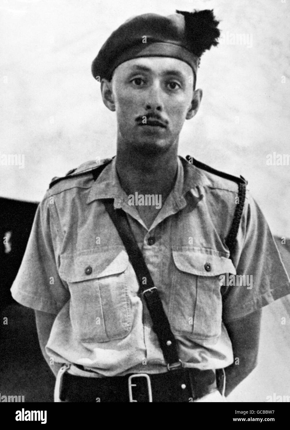 LIEUTENANT-COLONEL GEOFFREY KEYES DU 11E COMMANDO ÉCOSSAIS (ROYAL SCOTS ...