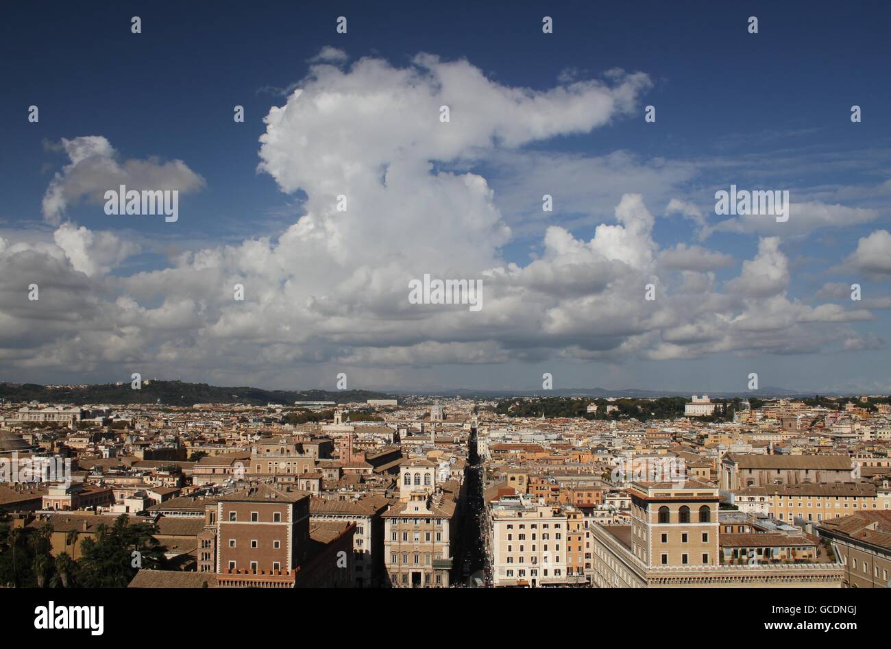 Vue de dessus de toit italie Banque de photographies et d’images à ...