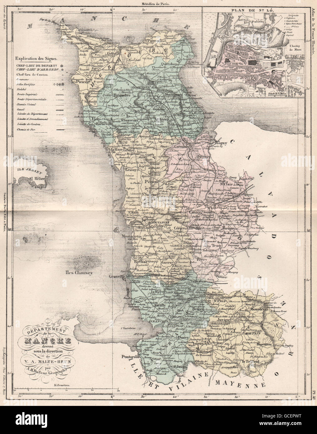 Carte st lo Banque de photographies et d’images à haute résolution - Alamy