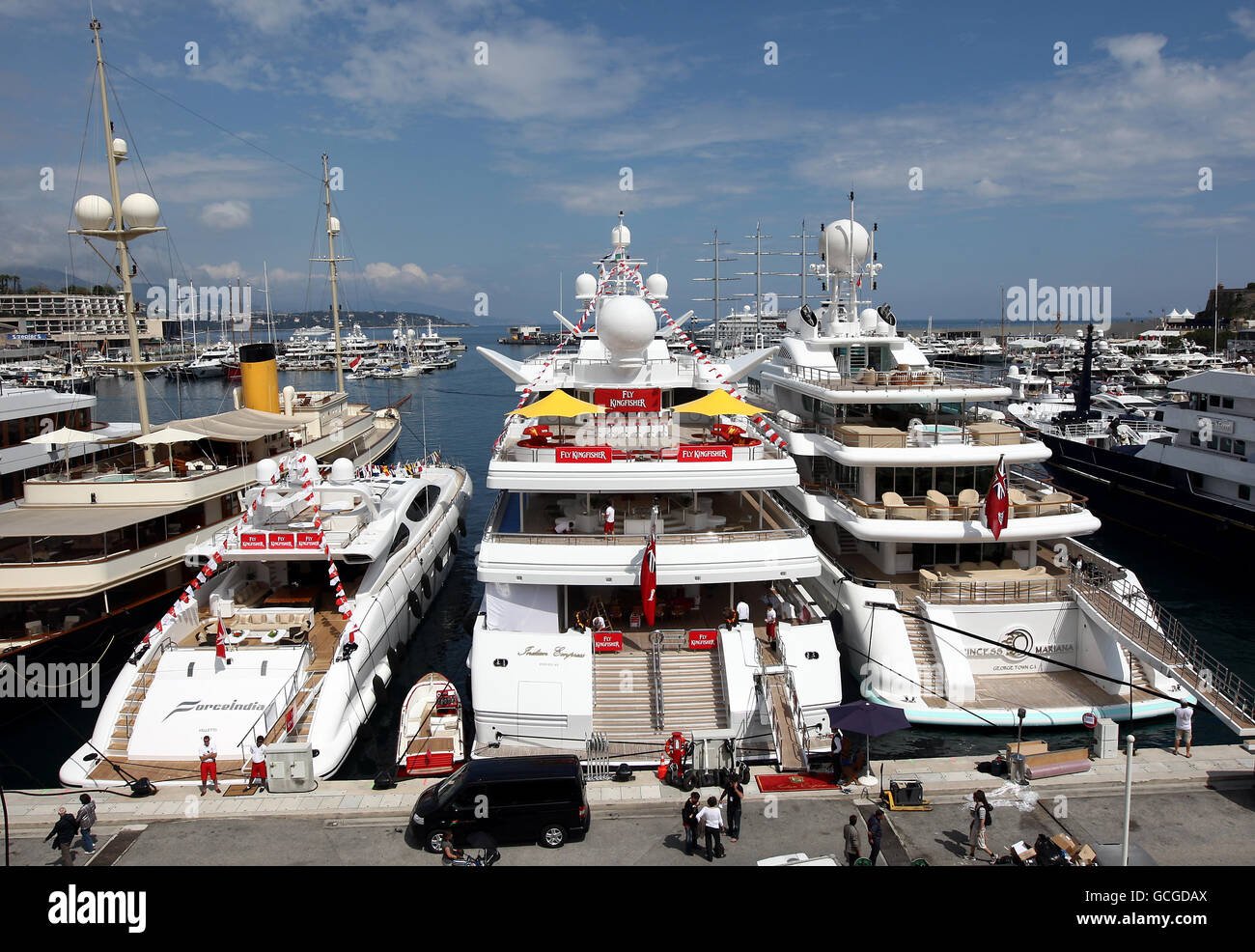 Paddock day monaco grand prix circuit de monaco Banque de photographies ...