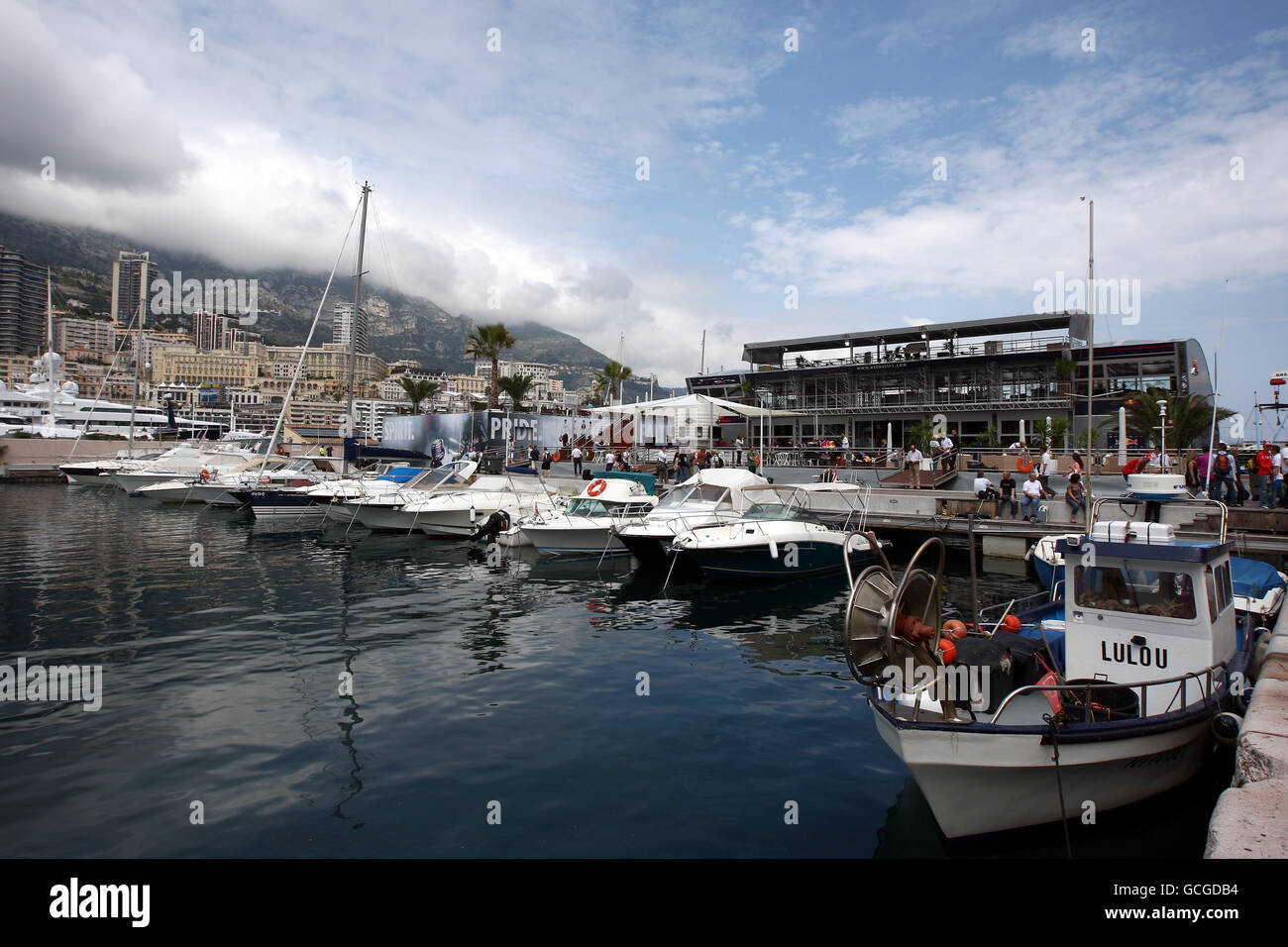 Paddock day monaco grand prix circuit de monaco Banque de photographies ...