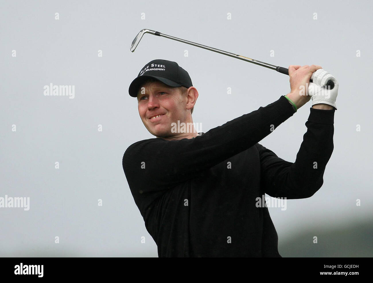 Stephen Gallacher en Écosse en action pendant le quatrième jour de l ...