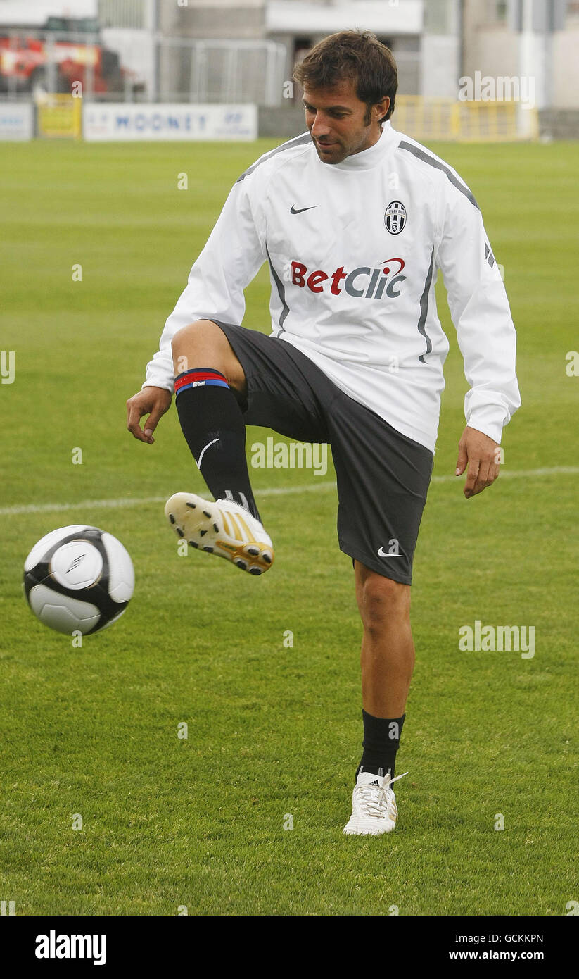 Juventus alessandro del piero pendant la session de formation au stade ...