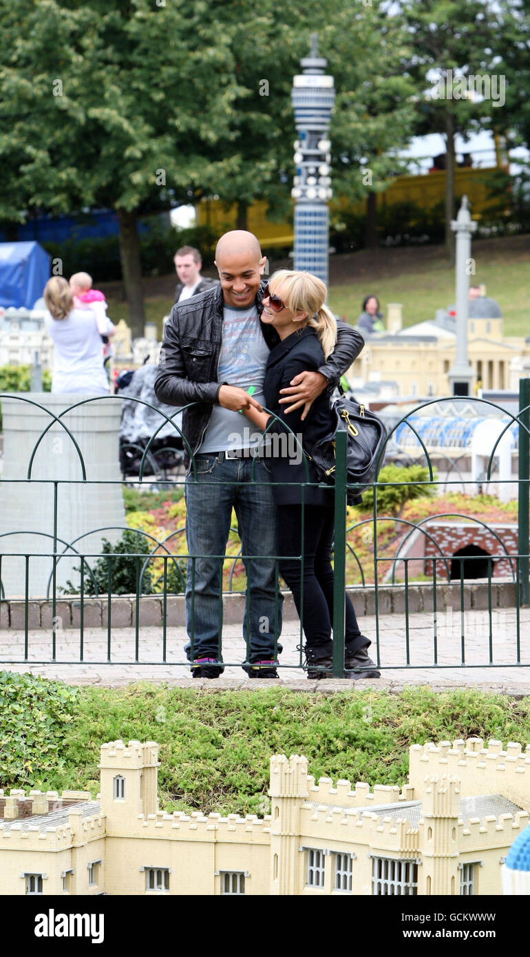 Emma Bunton visite LEGOLAND Windsor.L'ancienne Spice Girl Emma Bunton ...
