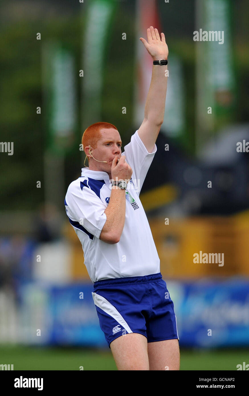 Ecosse andrew mcmenemy arbitres jeu coupe du monde parc des sports de ...