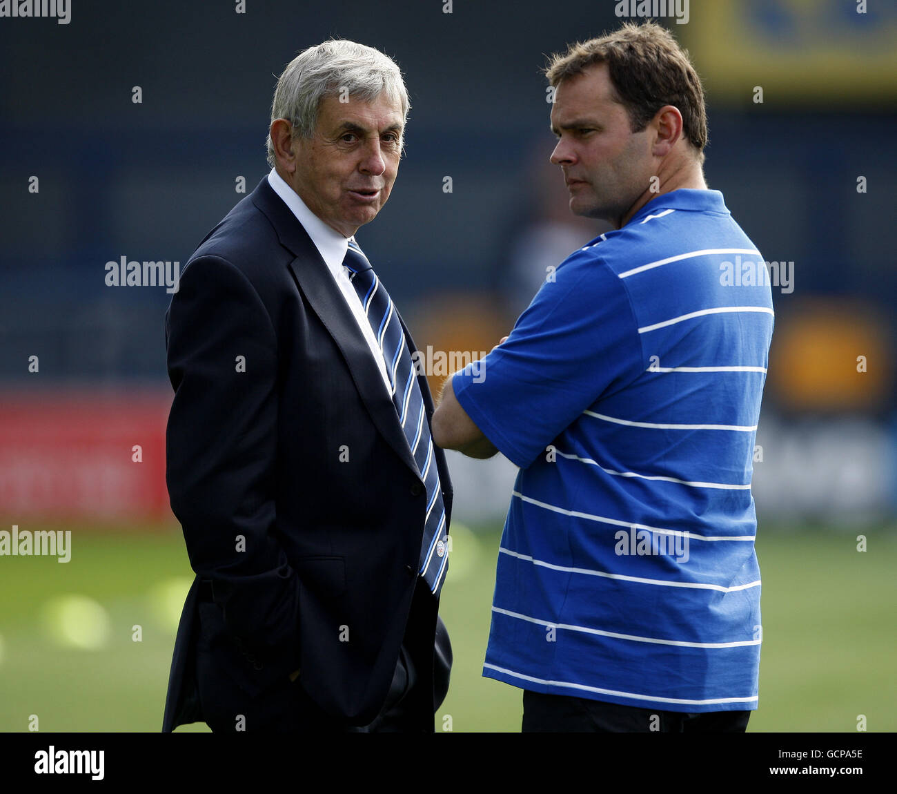 Bath rugbys directeur du rugby ian mcgeechan Banque de photographies et ...