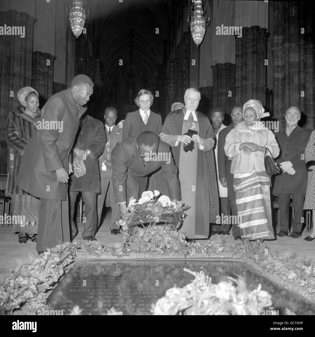President mobutu of zaire and his wife Banque de photographies et d ...