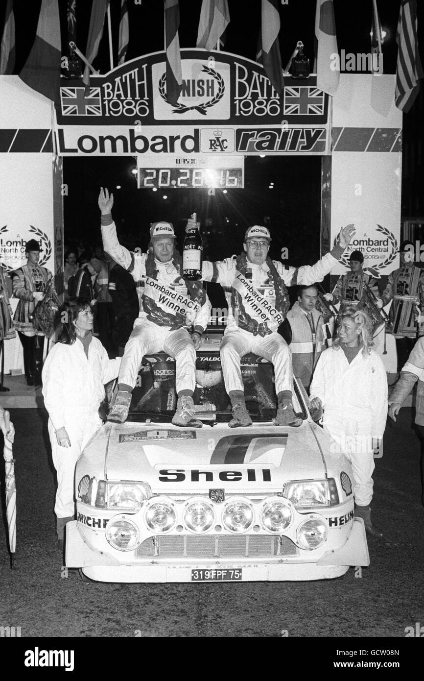 Champion du monde de rallye timo salonen Banque de photographies et d ...