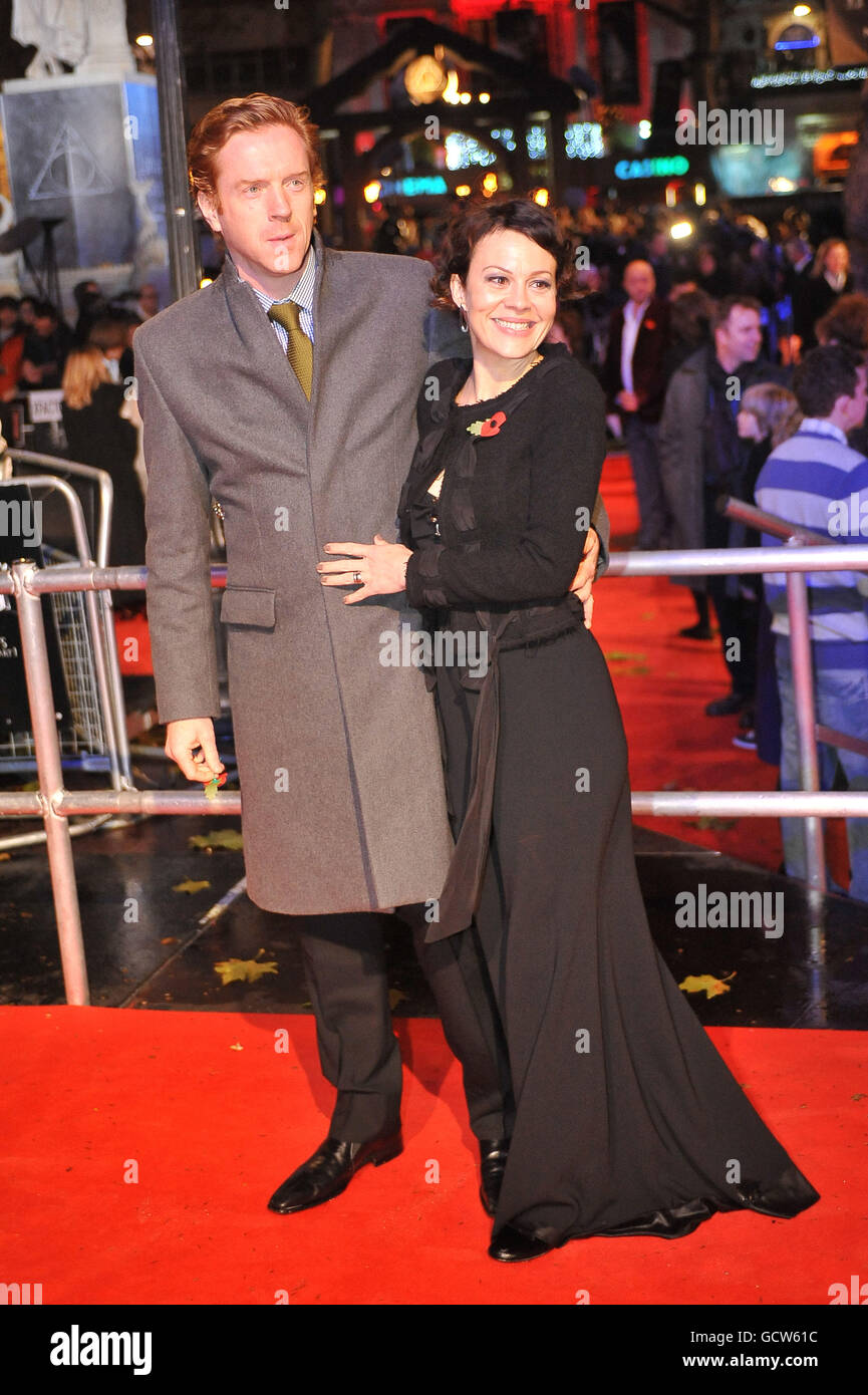 Damian Lewis et son épouse Helen McClory, qui se classe comme Narcissa ...