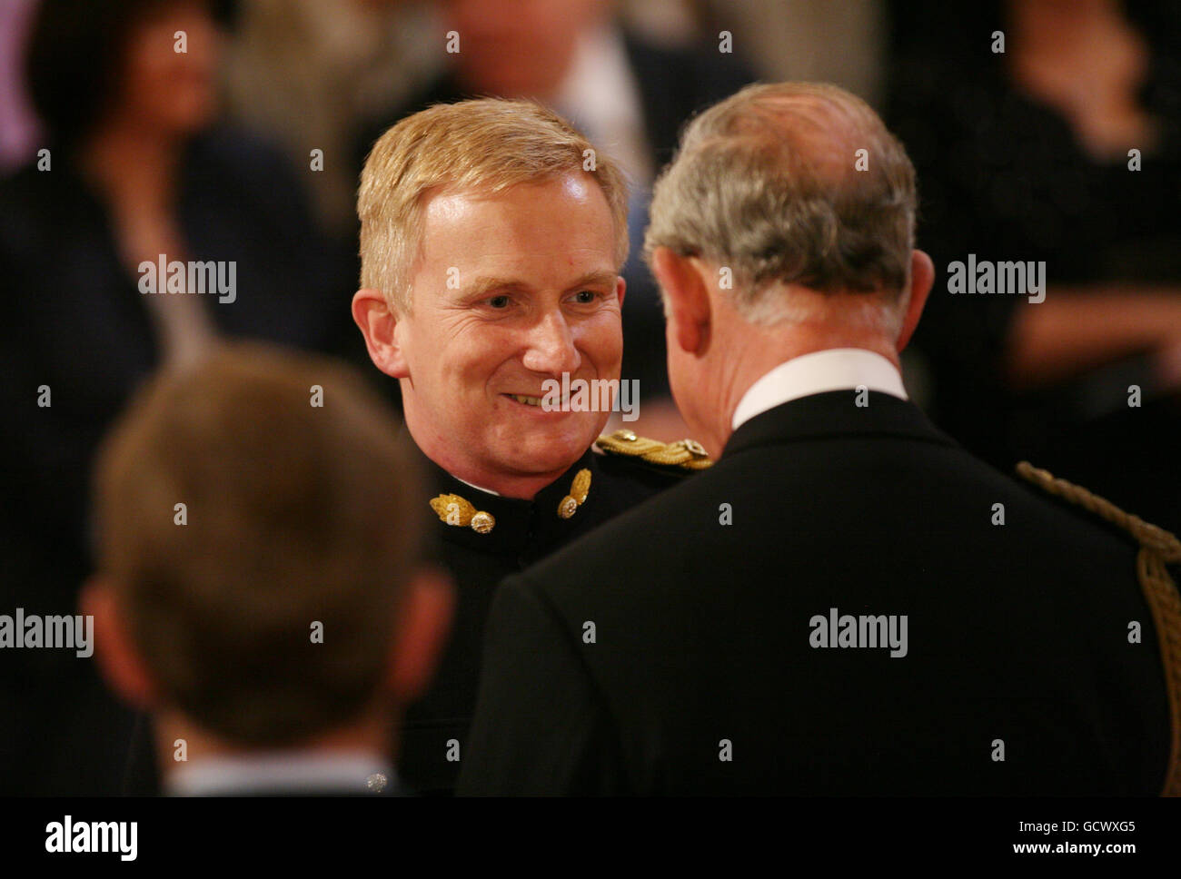 Lieutenant colonel nicholas lock du royal welsh Banque de photographies ...