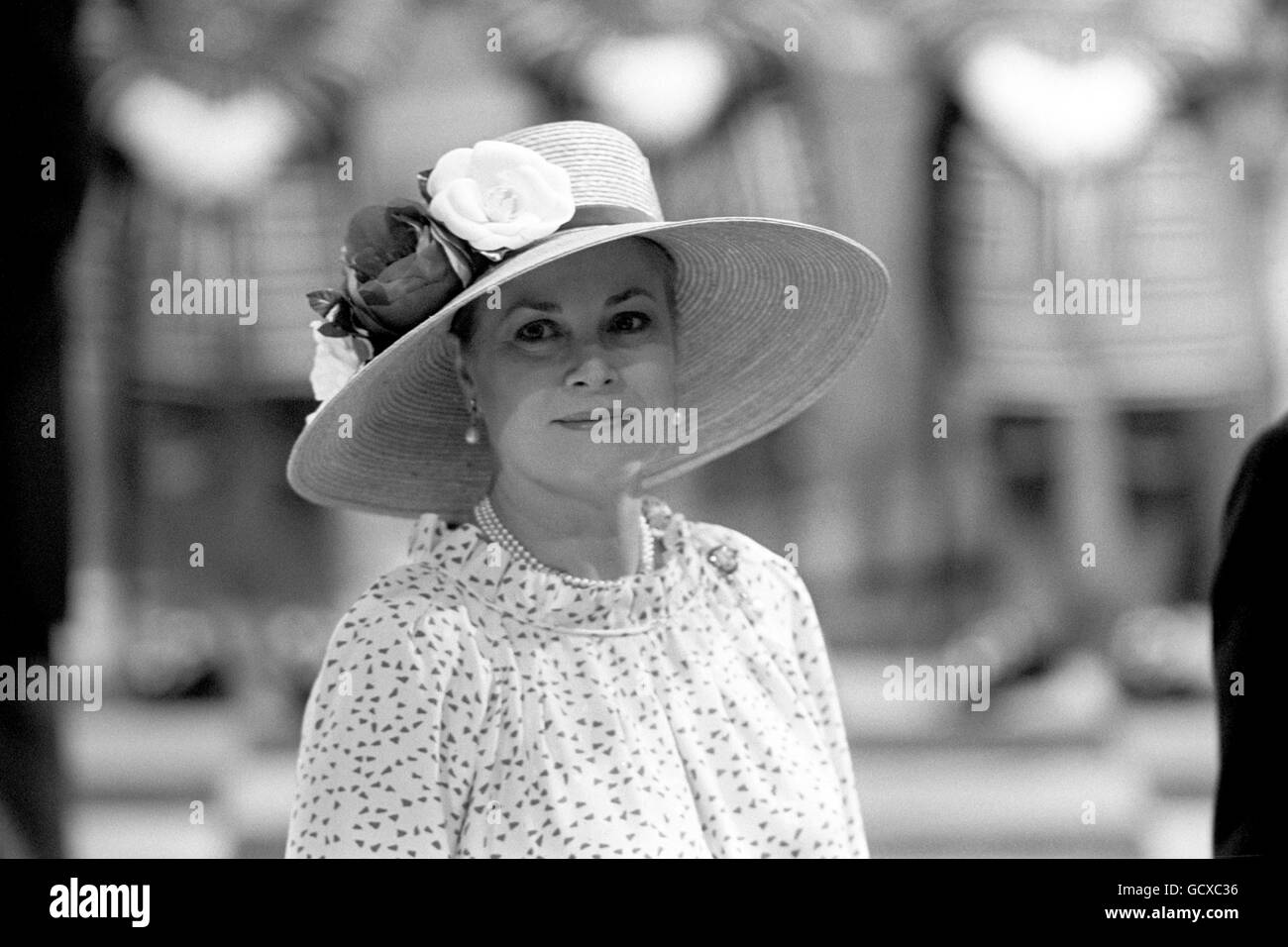 La princesse Grace de Monaco au mariage du prince et de la princesse de ...