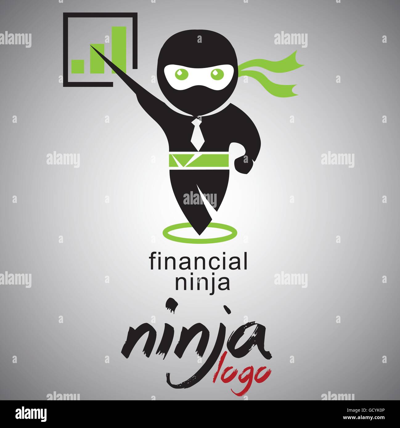 Logo ninja Banque de photographies et d’images à haute résolution - Alamy