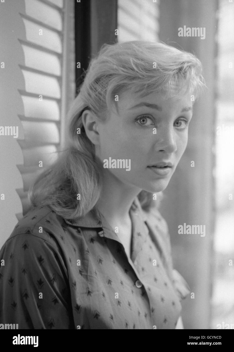 Actrice Susan Oliver. La carrière d'Oliver n'avait pas encore décollé ...