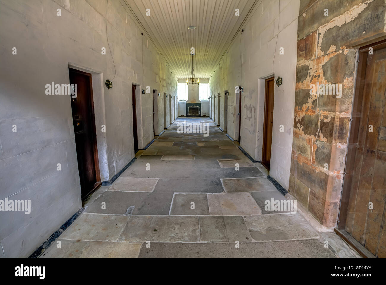 The separate prison port arthur historic penal colony Banque de ...