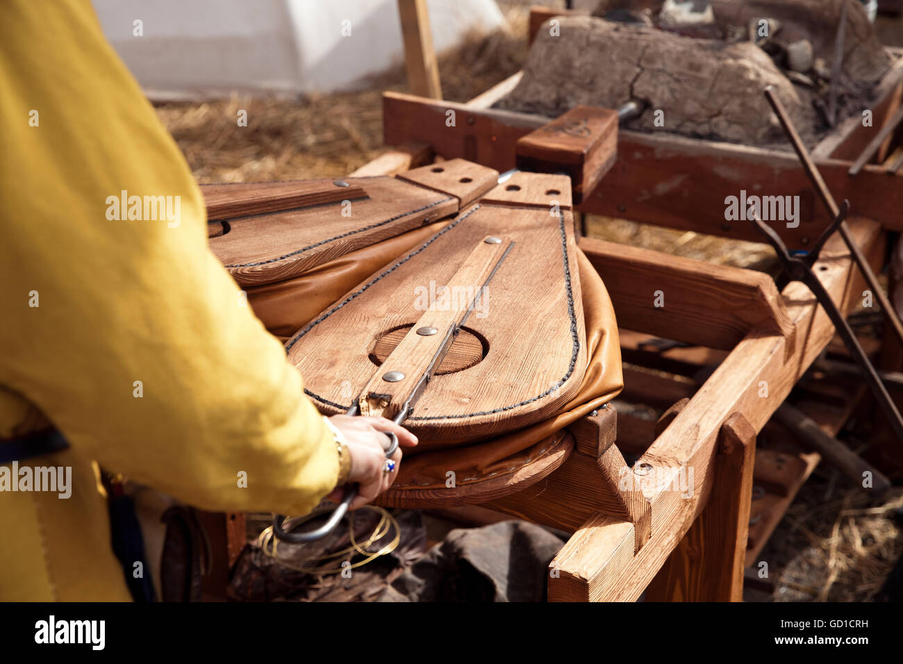 Feu de reconstitution de forgeron Banque de photographies et d’images à ...