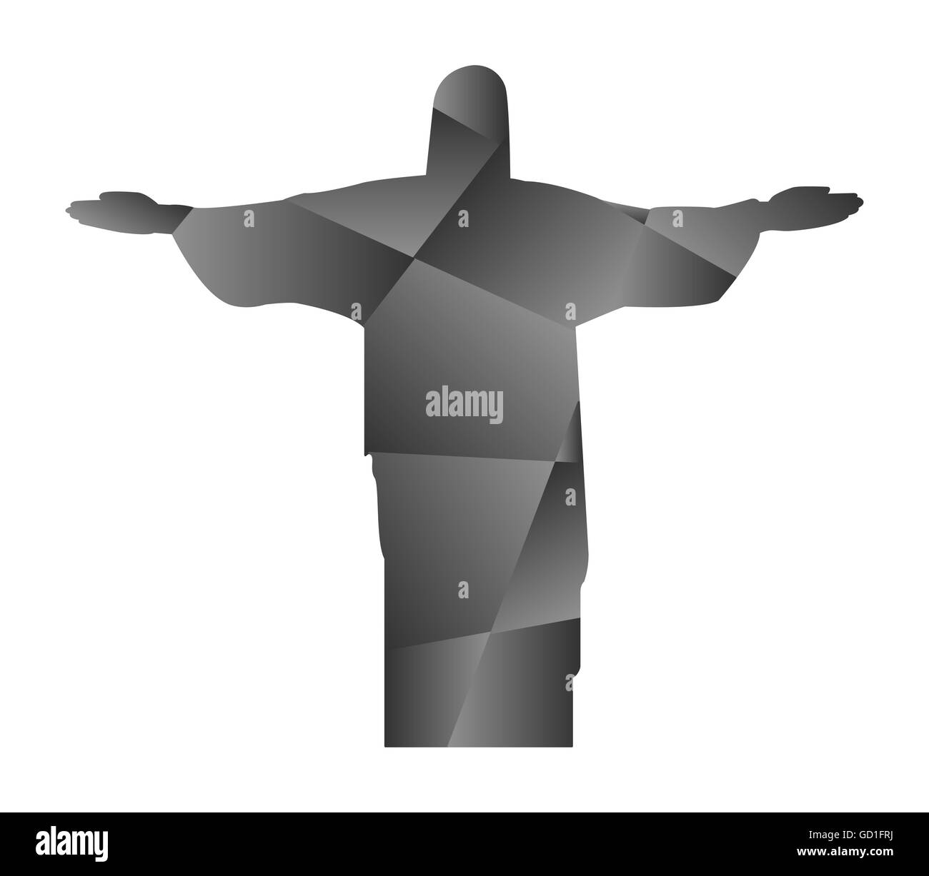 Christ the redeemer statue Banque d'images détourées - Alamy