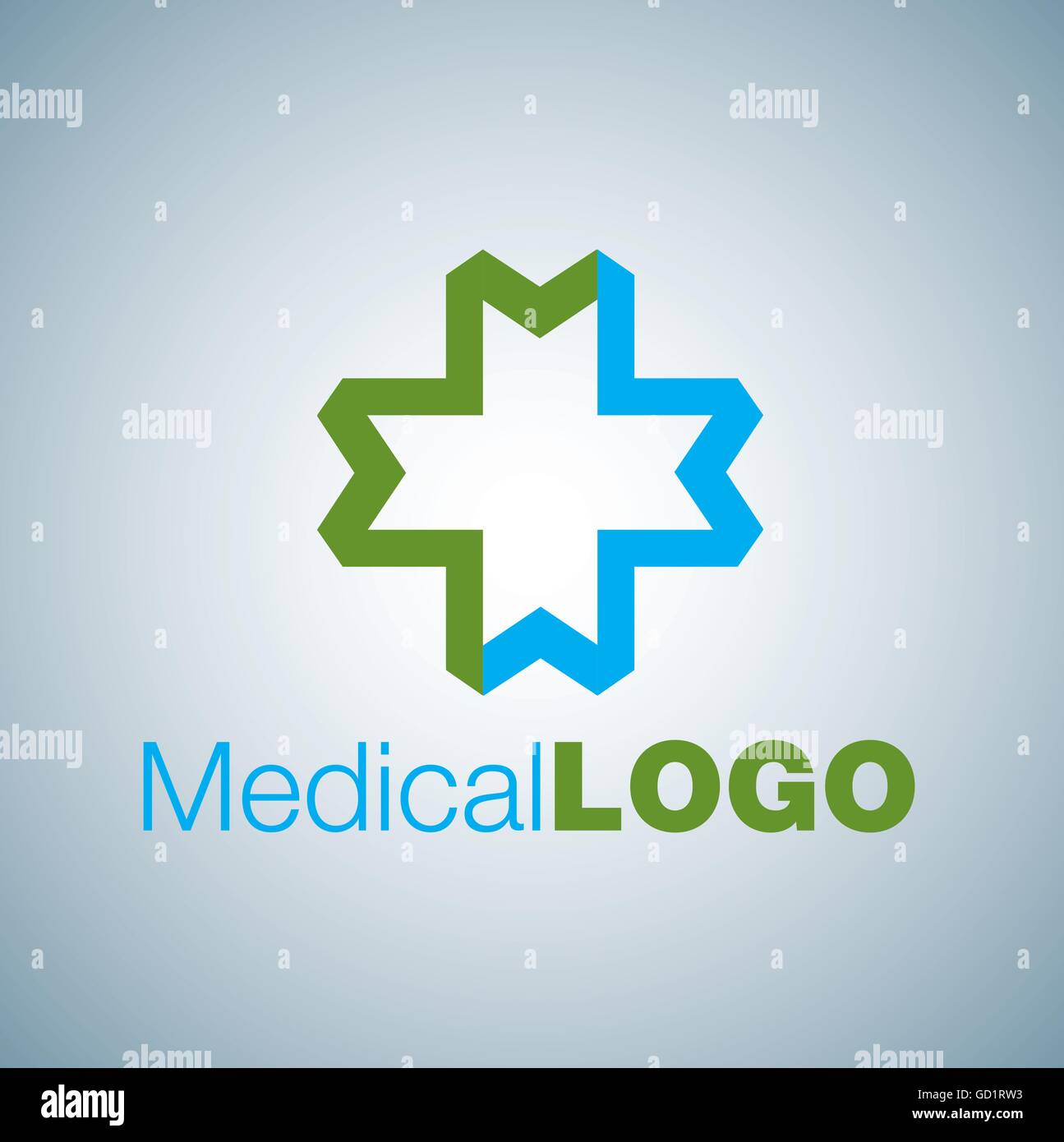 Logo médicale conçue de façon simple, de sorte qu'il peut être utiliser ...