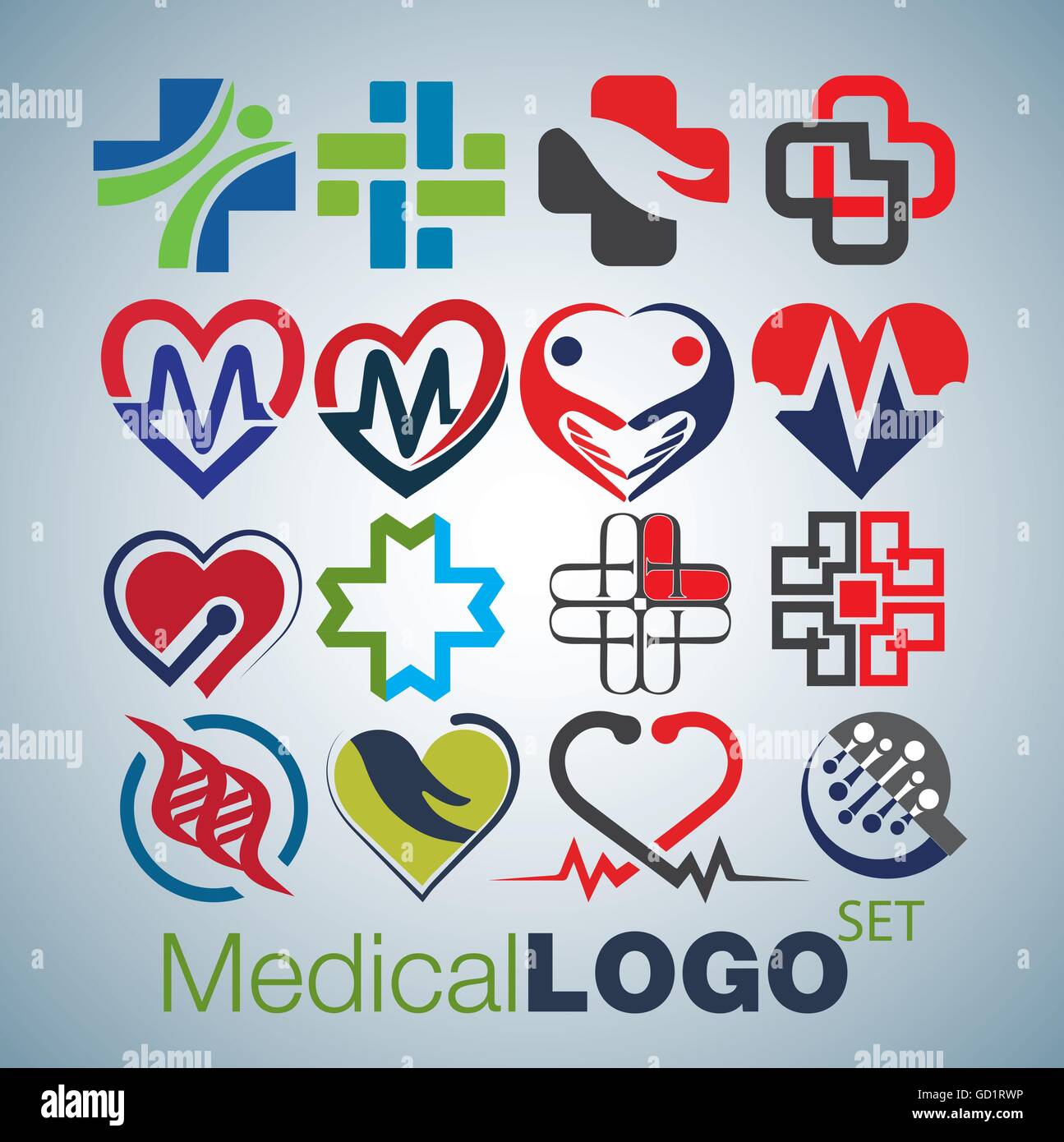 Logo médicale conçue de façon simple, de sorte qu'il peut être utiliser ...