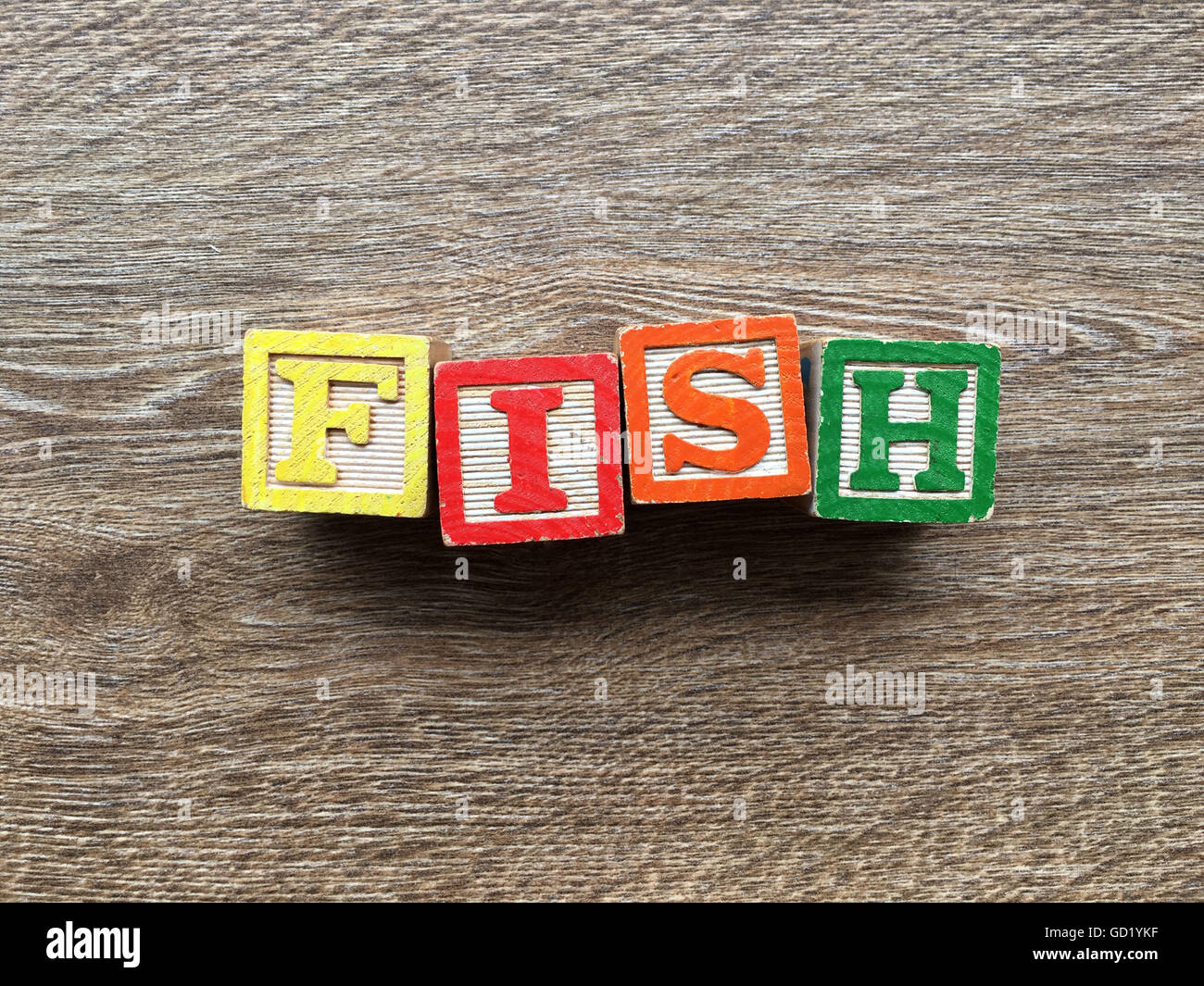 Lettres de l'alphabet du poisson Banque de photographies et d’images à ...