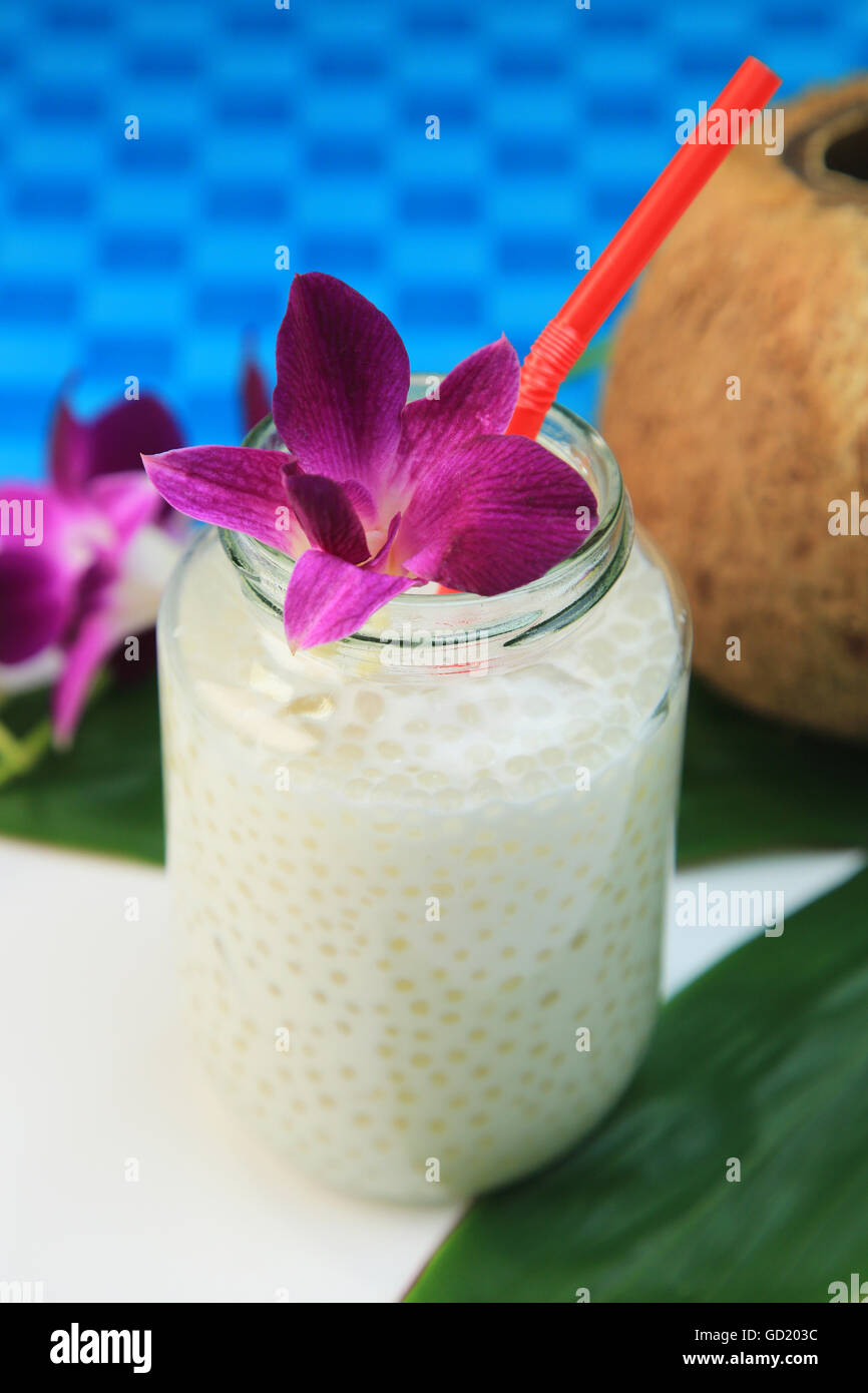 Tapioca aux noix de coco Banque de photographies et d’images à haute ...