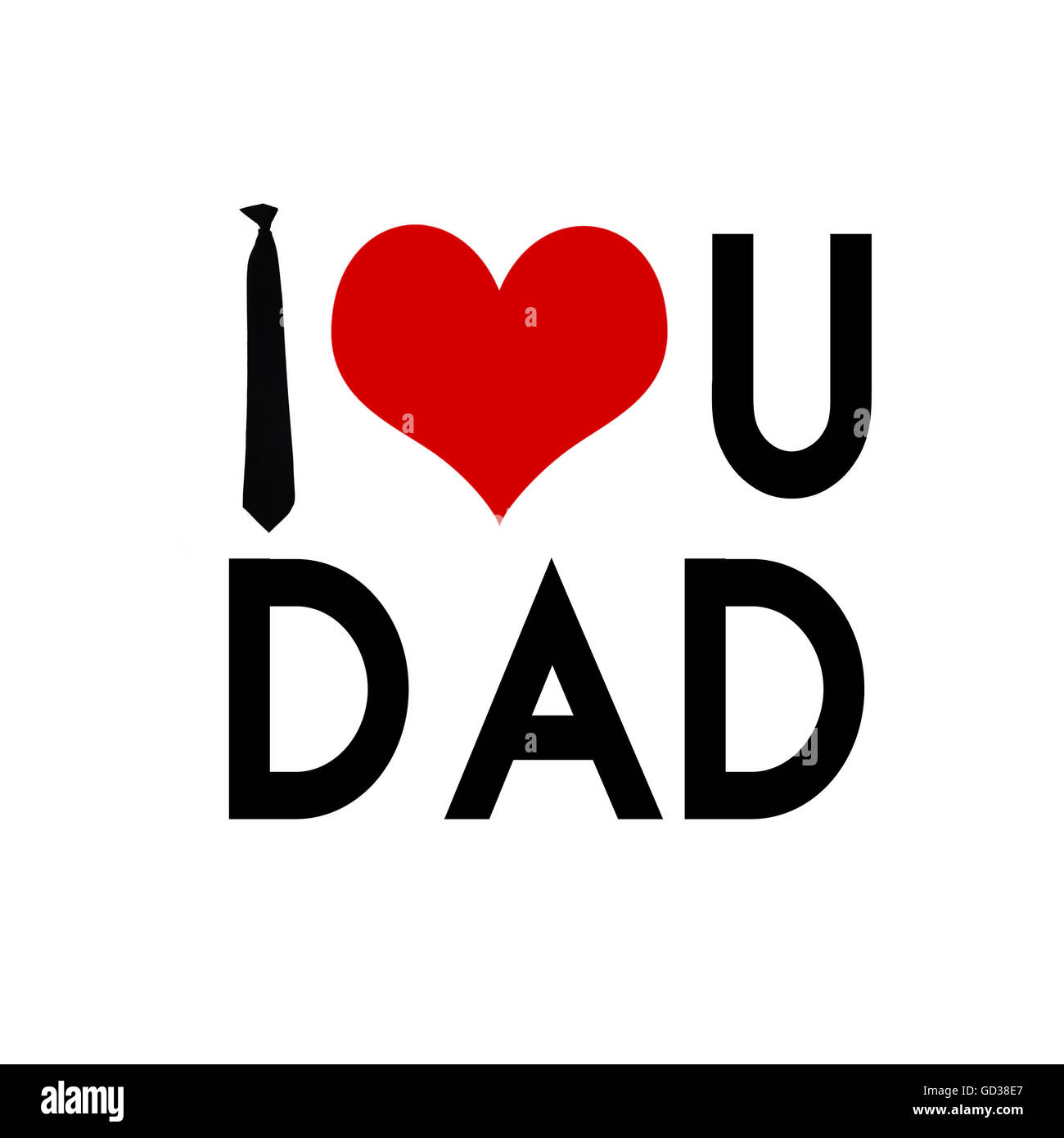 J'aime papa Banque de photographies et d’images à haute résolution - Alamy