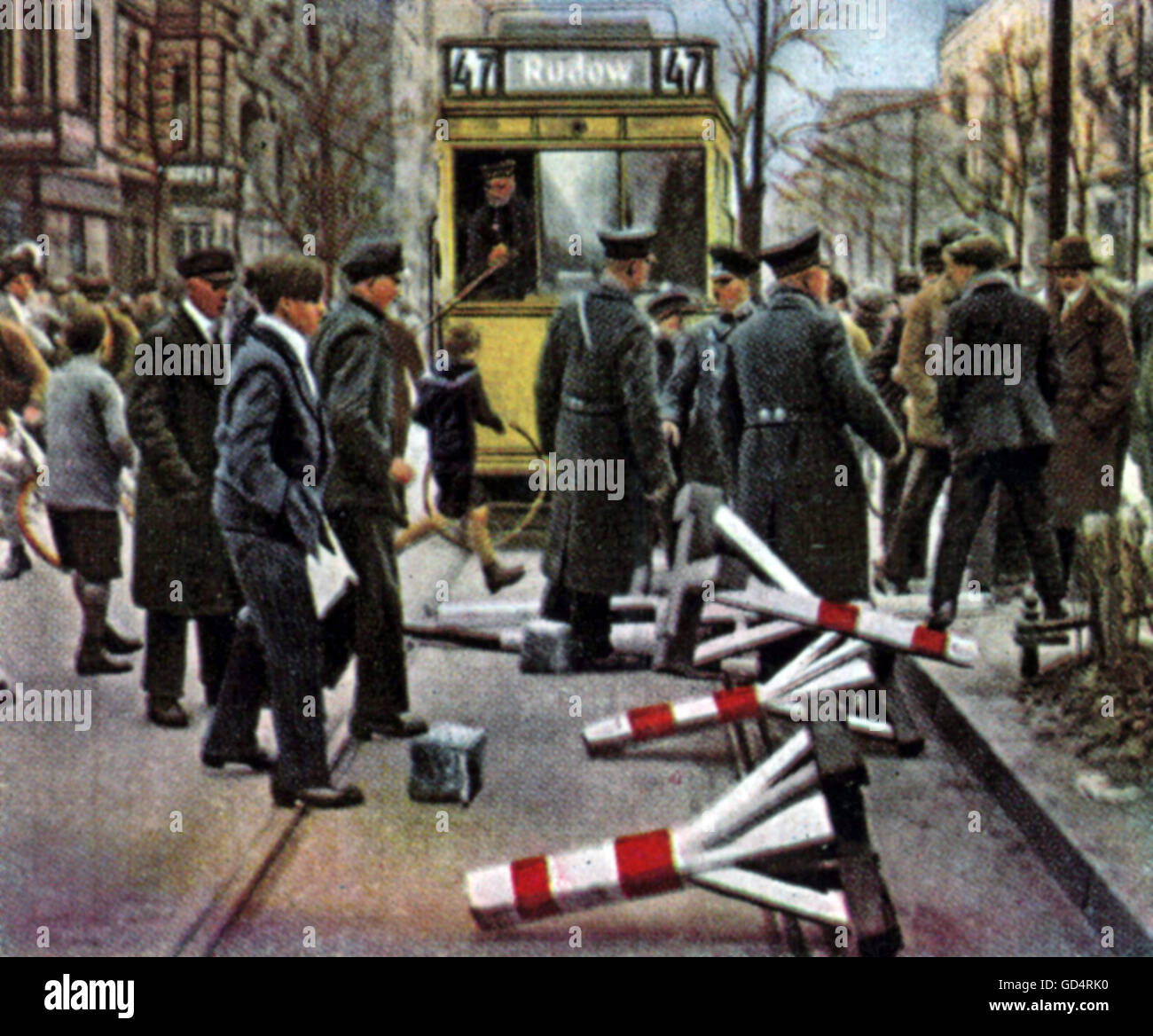 Strike berlin transport company 1932 Banque de photographies et d ...