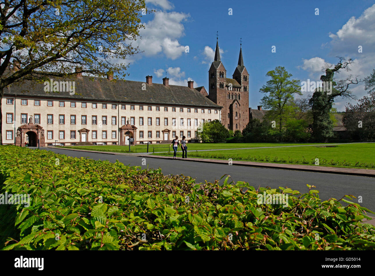 Abbey church of corvey Banque de photographies et d’images à haute ...